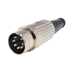 610-0700 7 pin DIN plug from Deltron