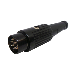 611-0800 8 pin DIN plug from Deltron