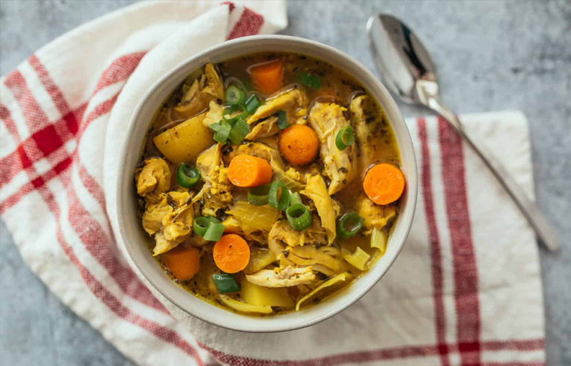 Nourishing Chicken & Vegetable Soup Recipe | Born Clinic