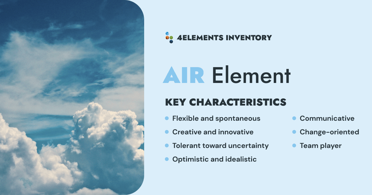 AIR Element Personality Traits | Optimism, Communication, Adaptability ...