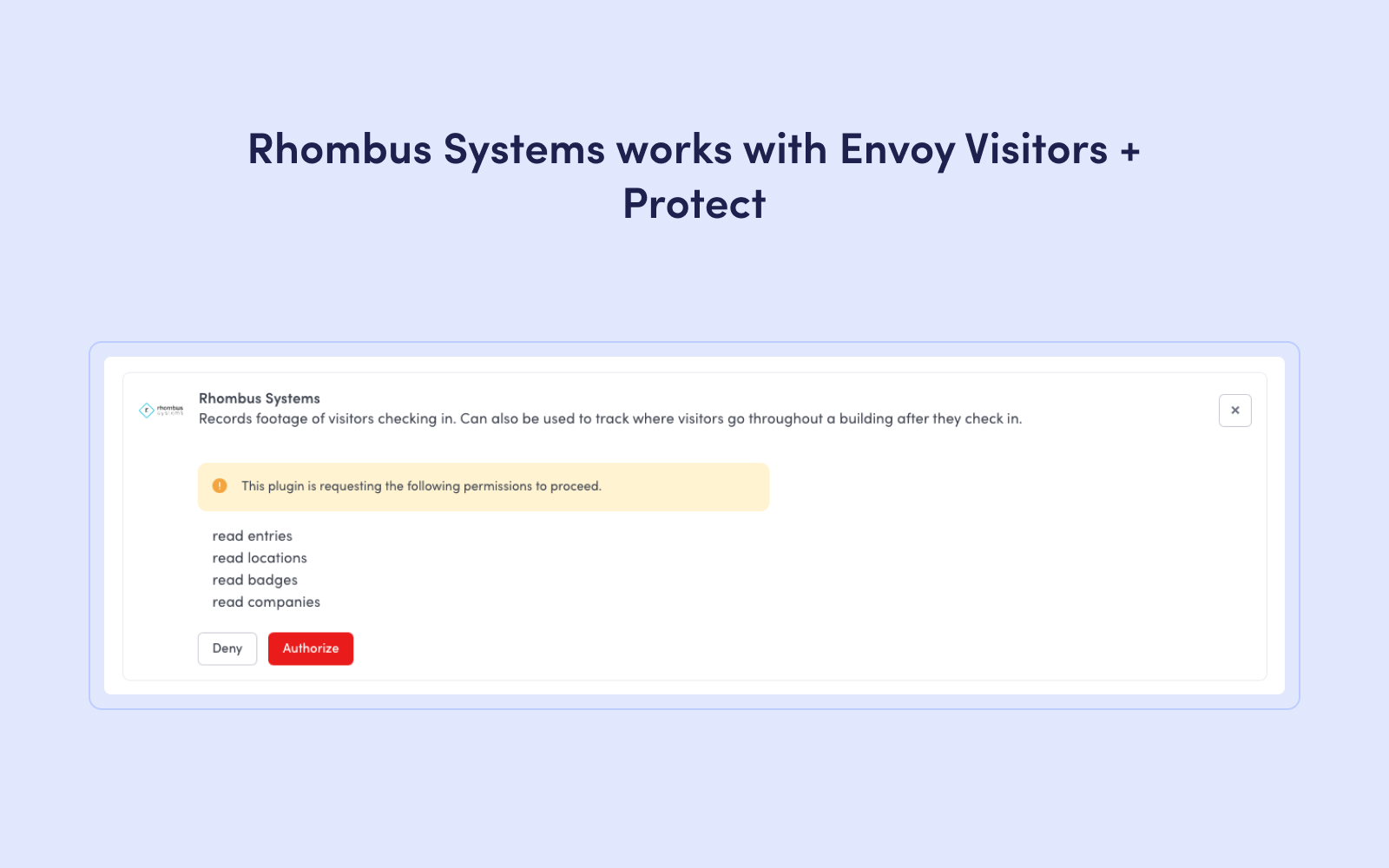 Rhombus Systems | Envoy