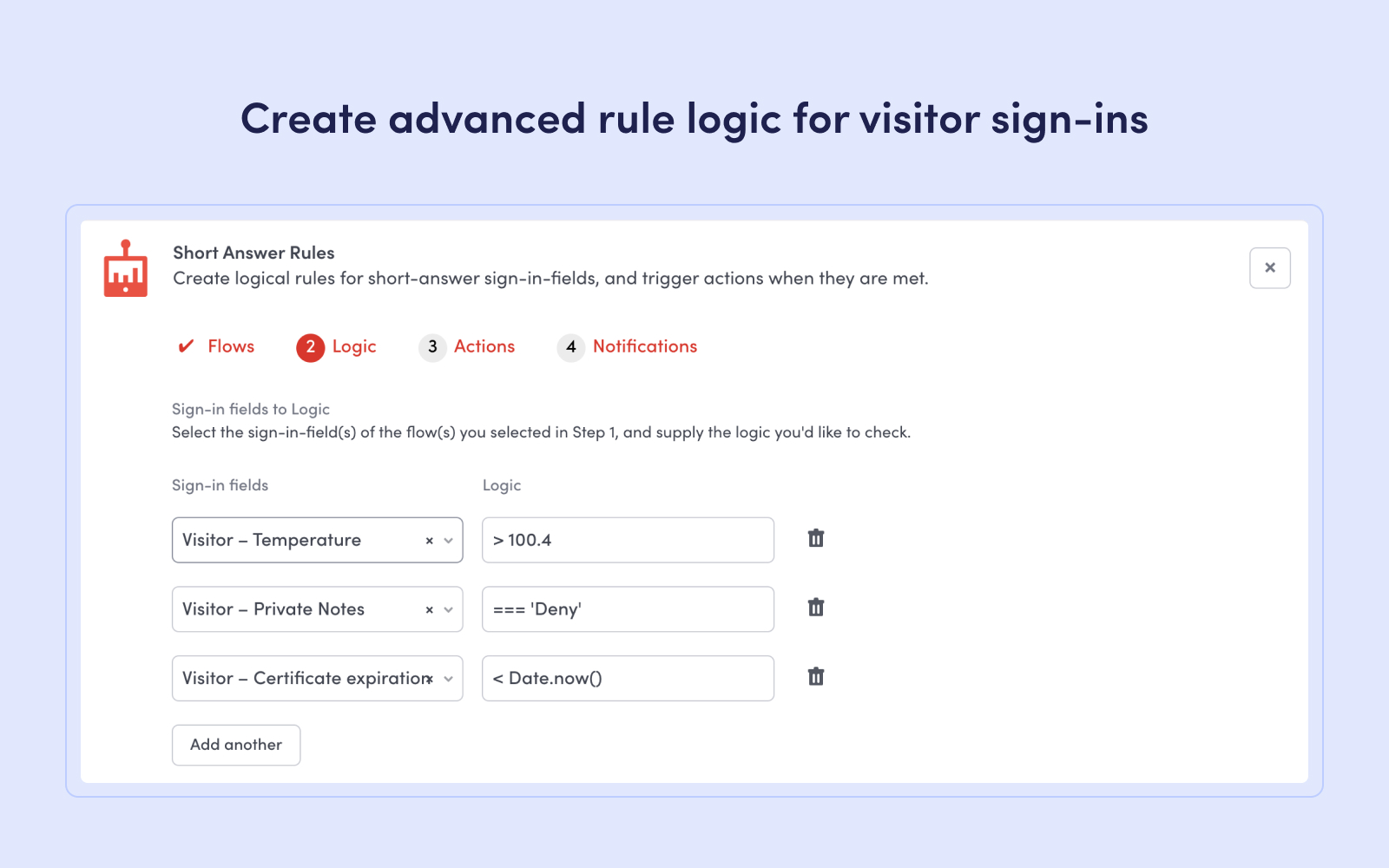 Text Field Rules | Envoy