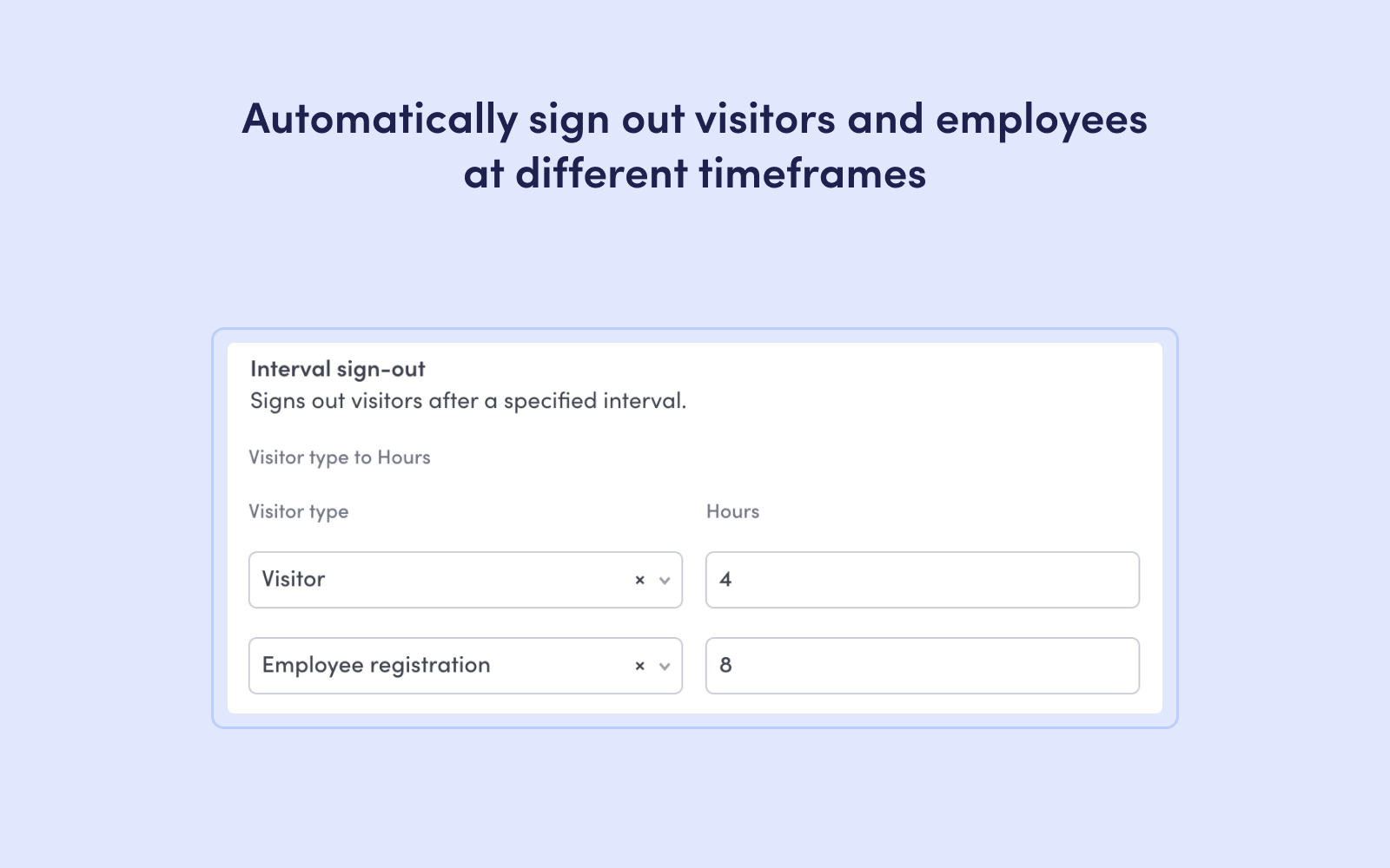 Automatic Sign Out+ | Envoy