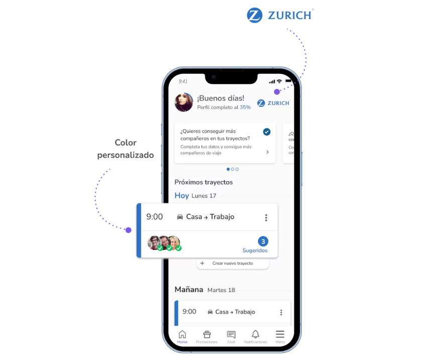 Carpooling para Empresas - Hoop Carpool