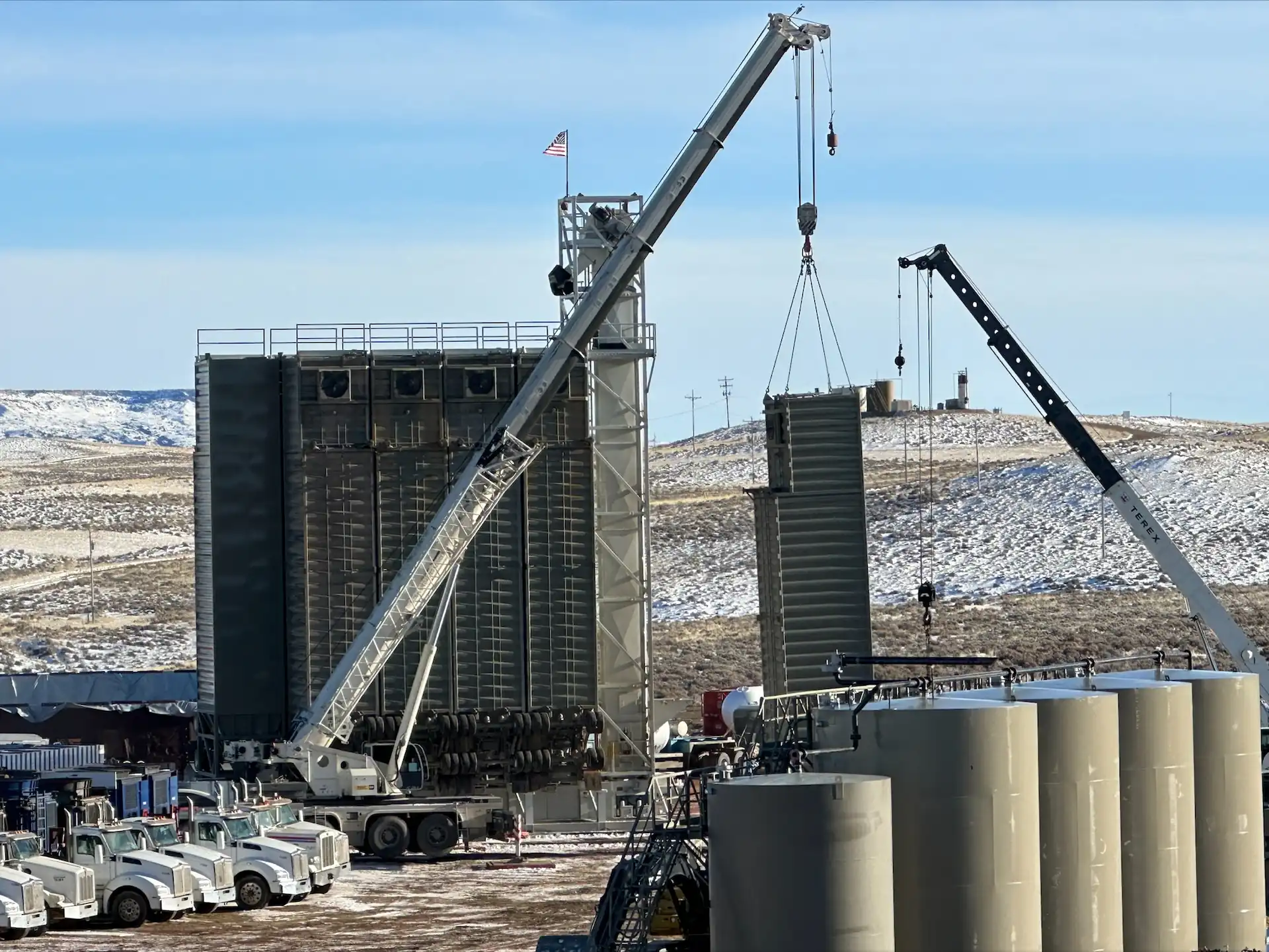 Well Site Sand Storage | Source Energy Services