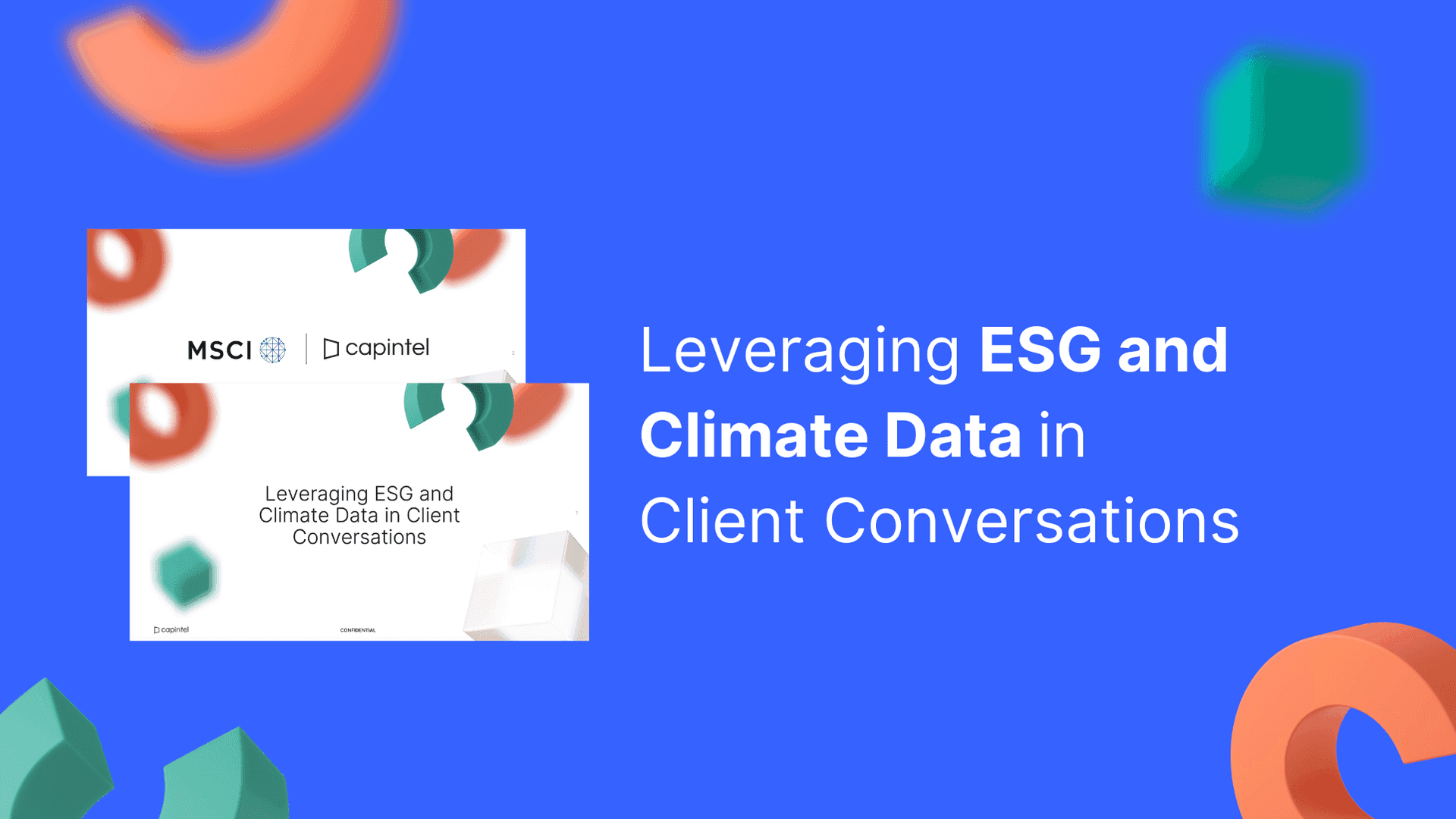 Customer Stories - CapIntel