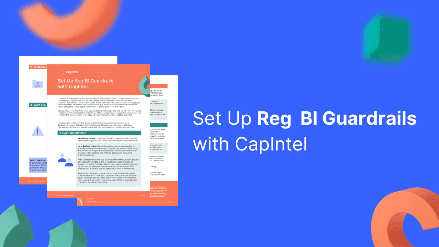 Customer Stories - CapIntel