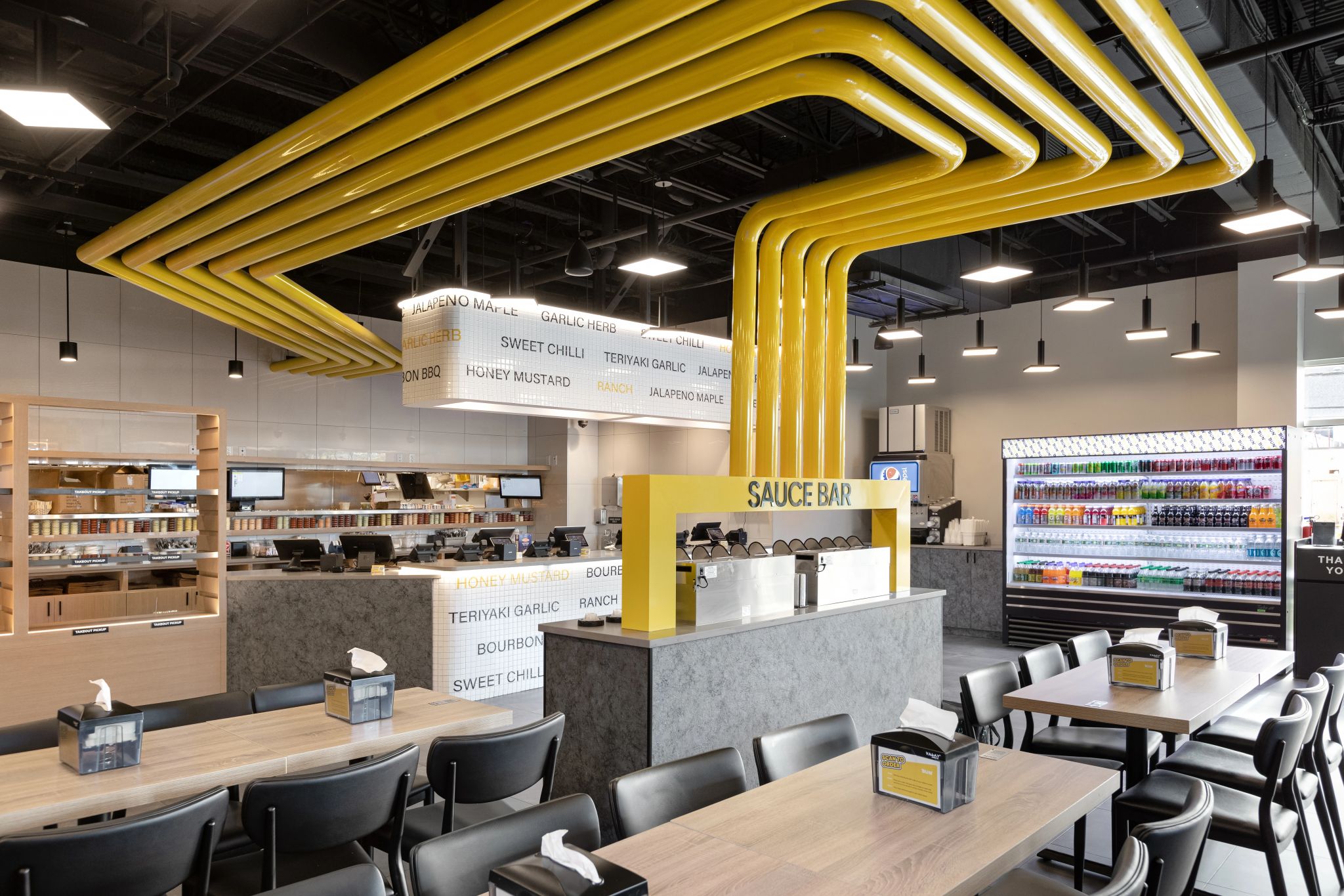 Bun Burger Kitchen - Restaurant Fit-out – GutVann Architecture