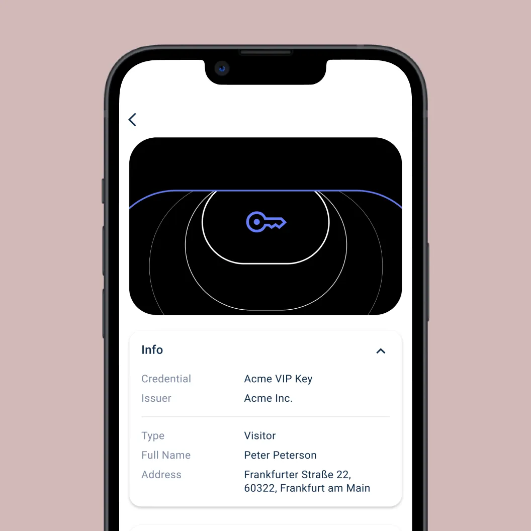 Lissi - Physical Access Management Use Case