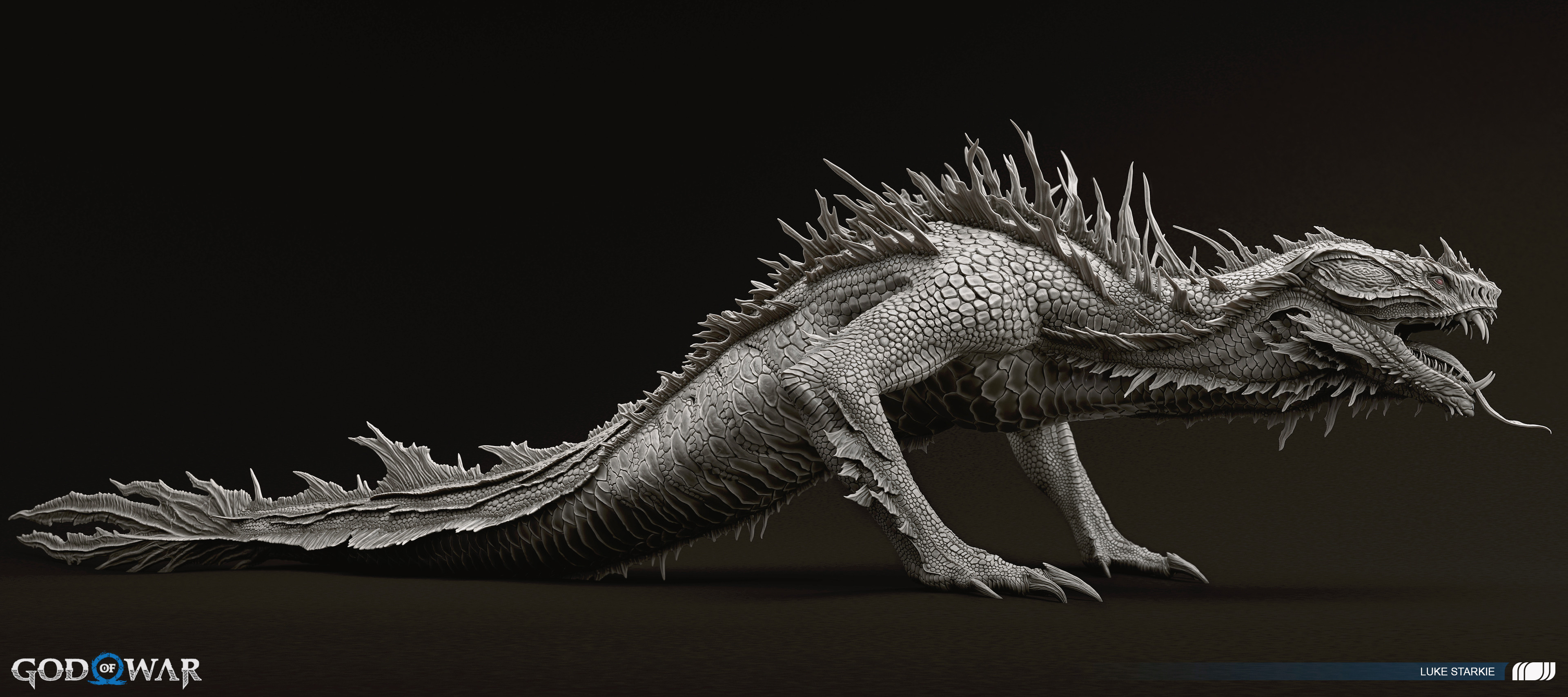 Sculpting Creatures for “God of War: Ragnarök” and More