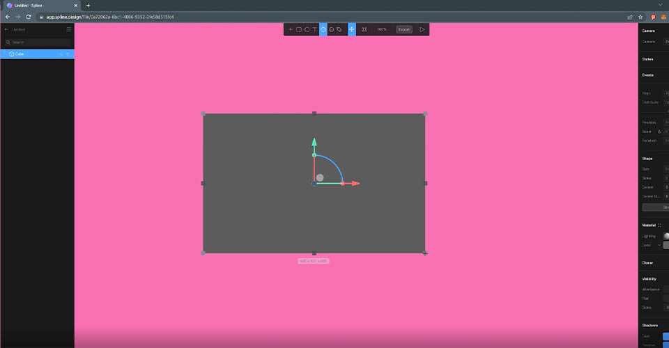 3D Design with Spline