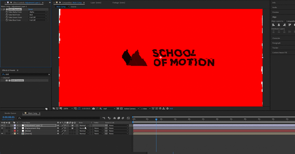 How to Create a Glitch Effect in After Effects