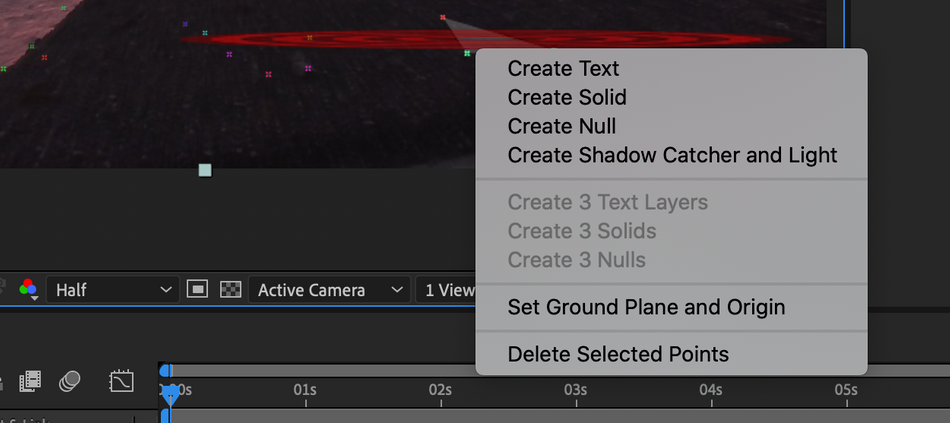 How to use Camera Tracker in After Effects