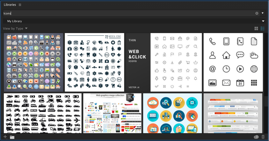 Creative Cloud Libraries for Motion Design
