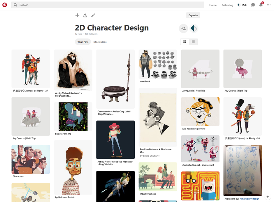 Want to create mood boards for your motion graphics projects?