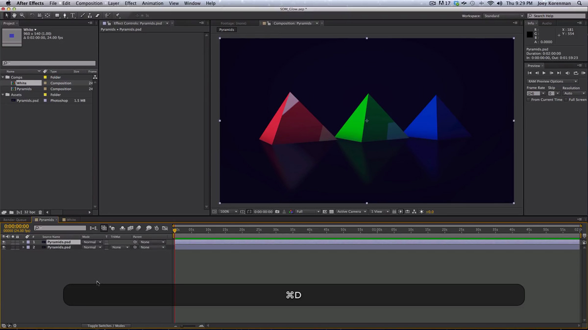 Tutorial: Make a Better Glow in After Effects