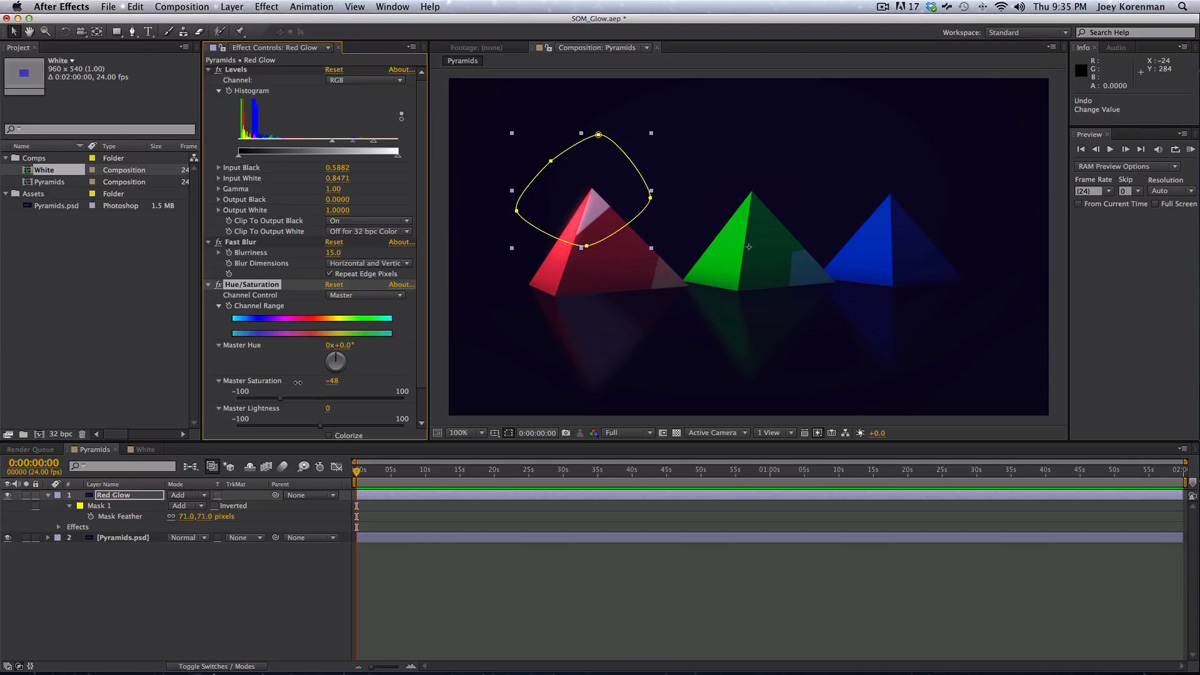 Tutorial: Make a Better Glow in After Effects