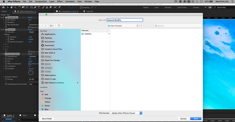 Work Faster in After Effects with the Animation Menu