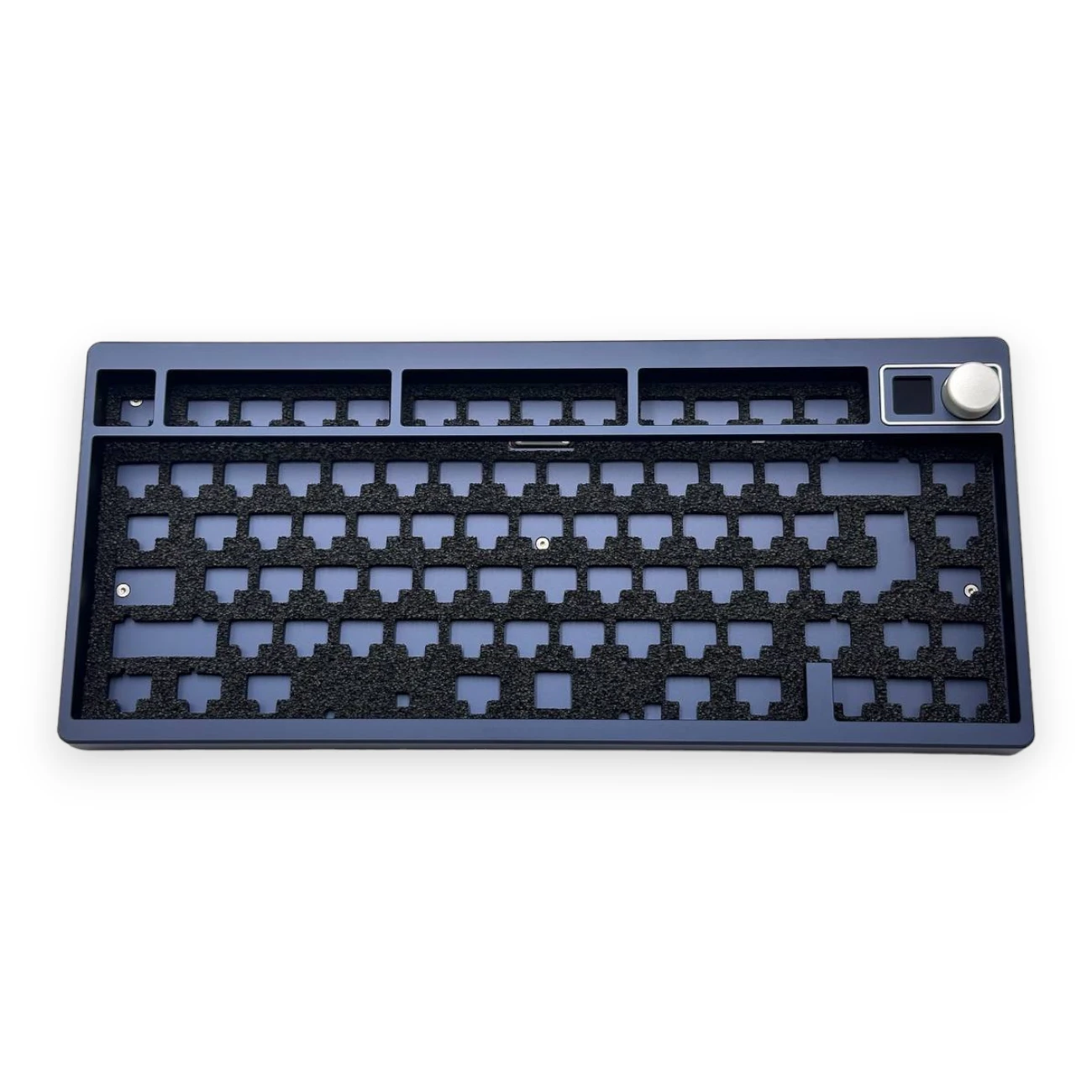 Кастомна механічна клавіатура QwertyKeys (Owlab) QK75N Navy