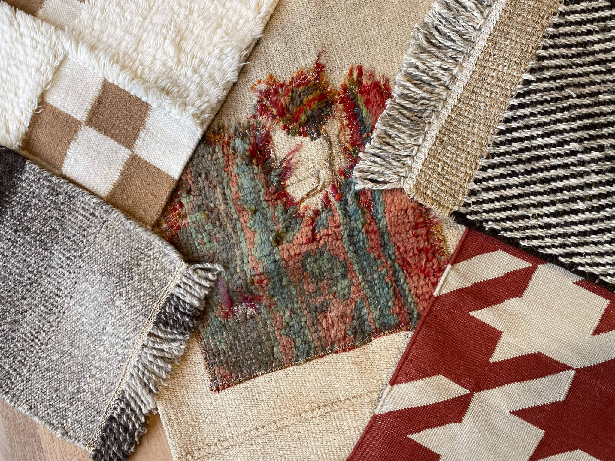 Pattern | Explore Postcard, Handcrafted Rugs