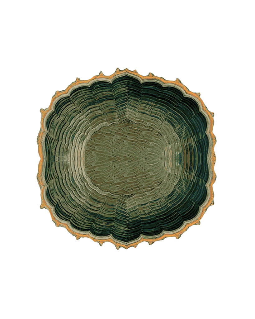 Mayur Royal Peacock | Explore Postcard, Bespoke Rugs