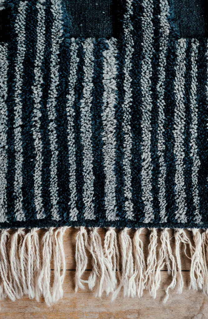 The Eye Azure Blue | Explore Postcard, Bespoke Rugs