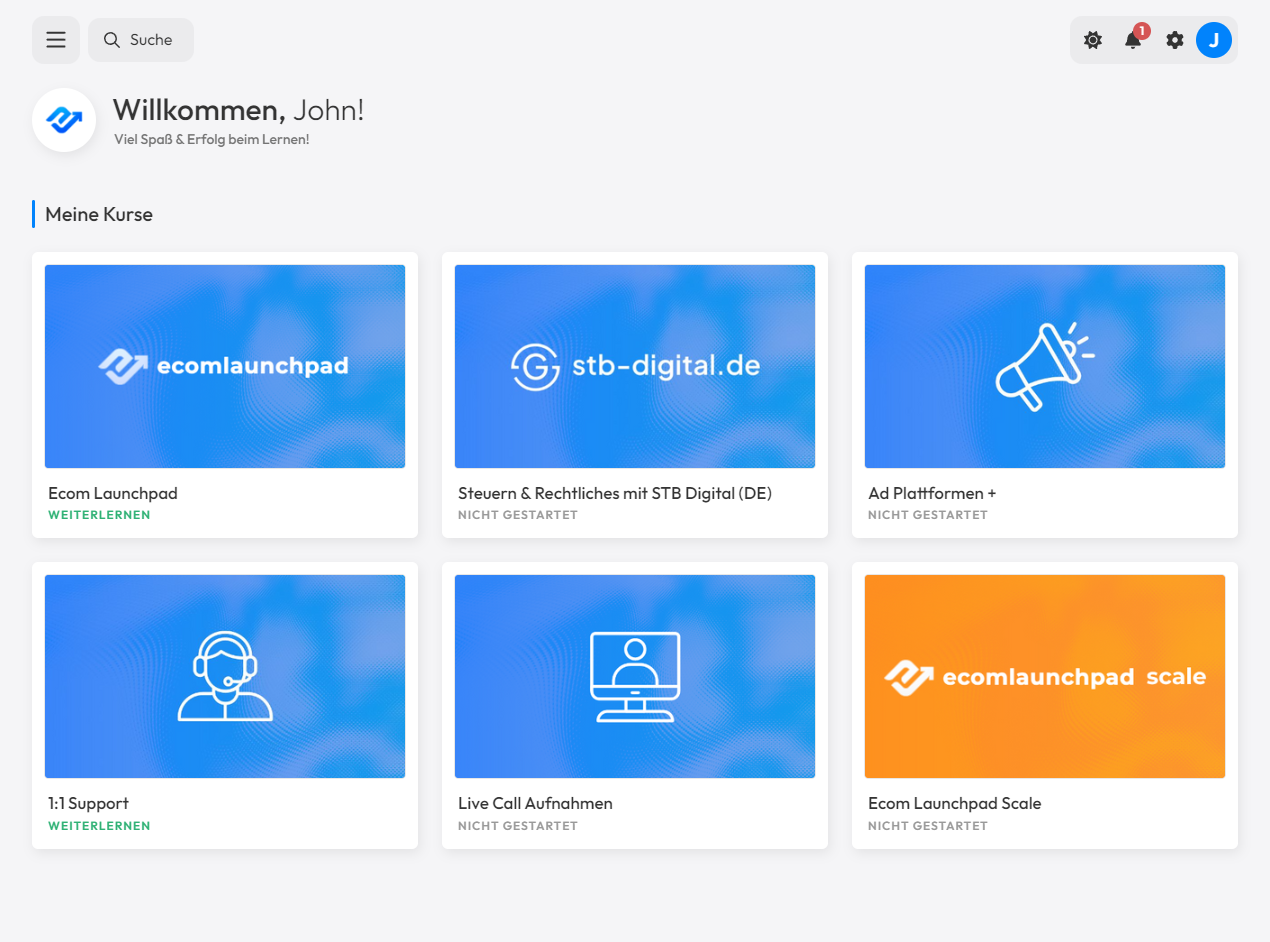 Ecom Launchpad - Offizielle Website