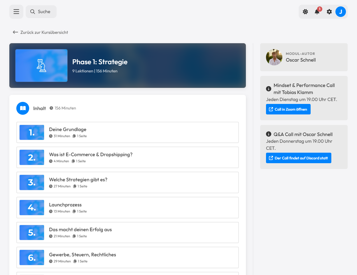 Ecom Launchpad - Offizielle Website