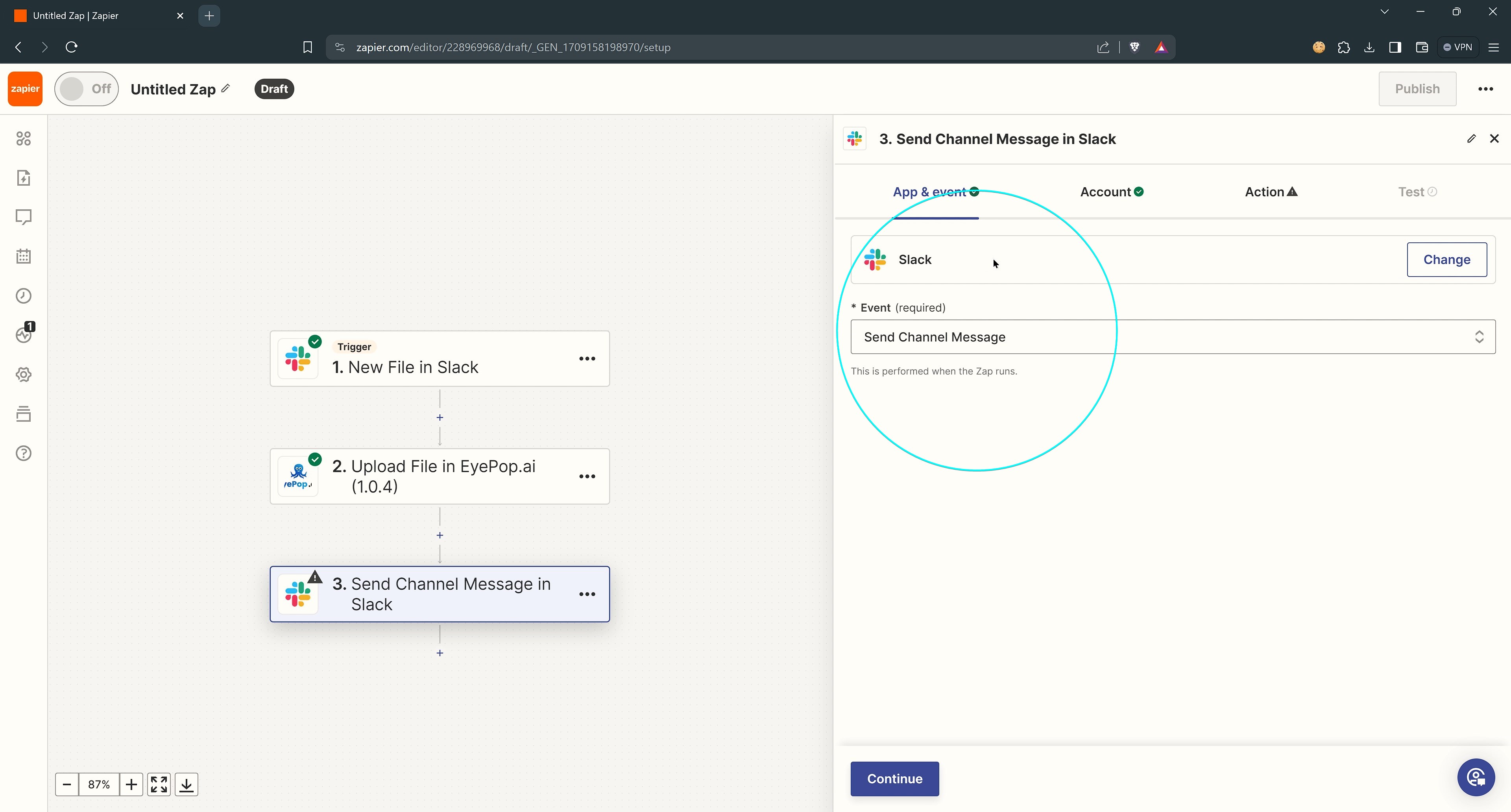 Seamless Slack Integration with EyePop.ai for Automated Image Analysis