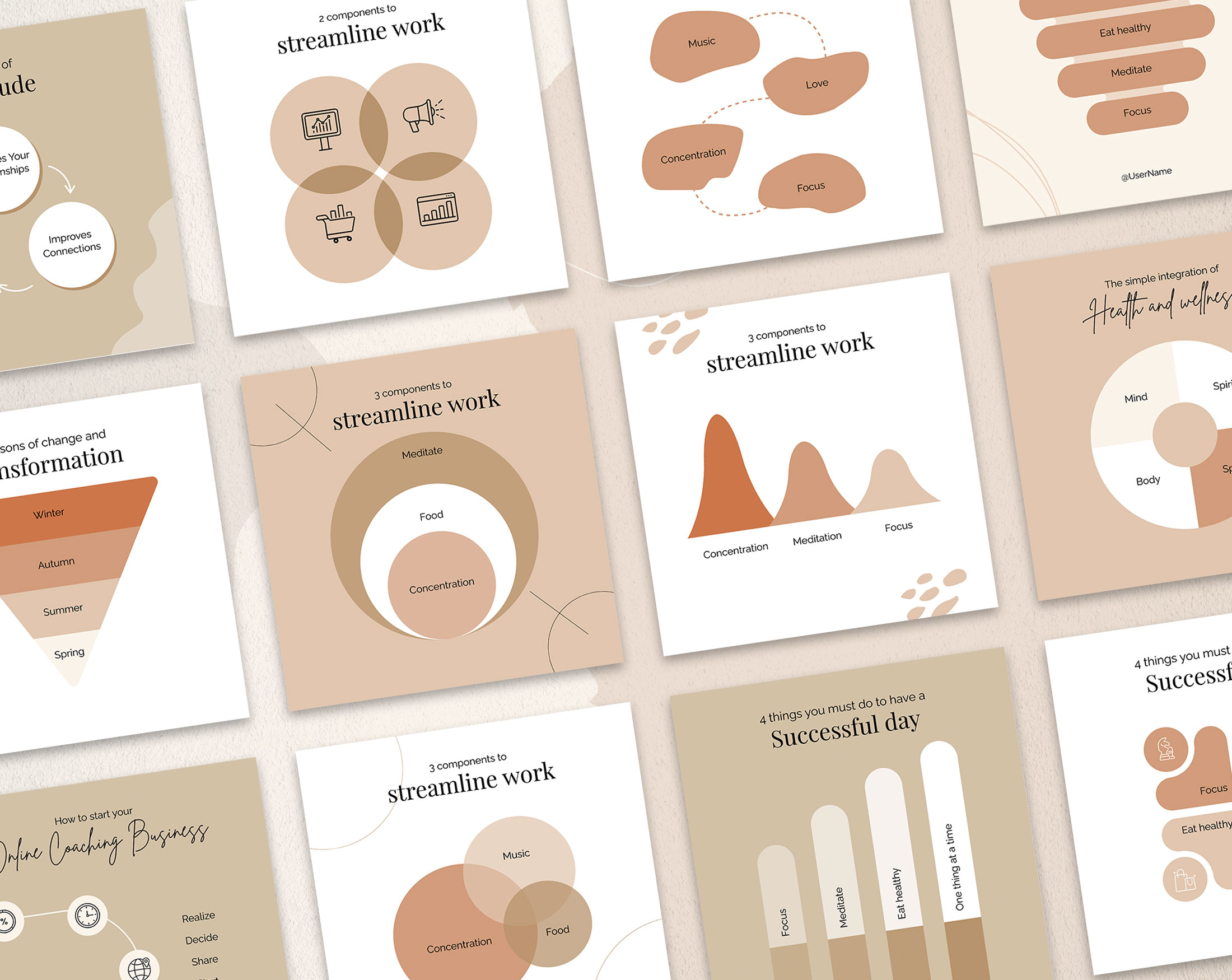 Infographics Instagram Posts | Digital Products with Reselling Rights (PLR)