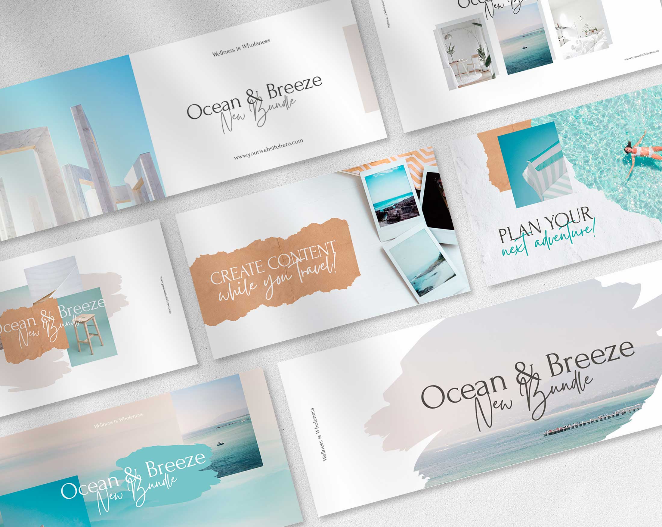 Online Coaching Templates Ocean and Breeze Social Media Banners ...