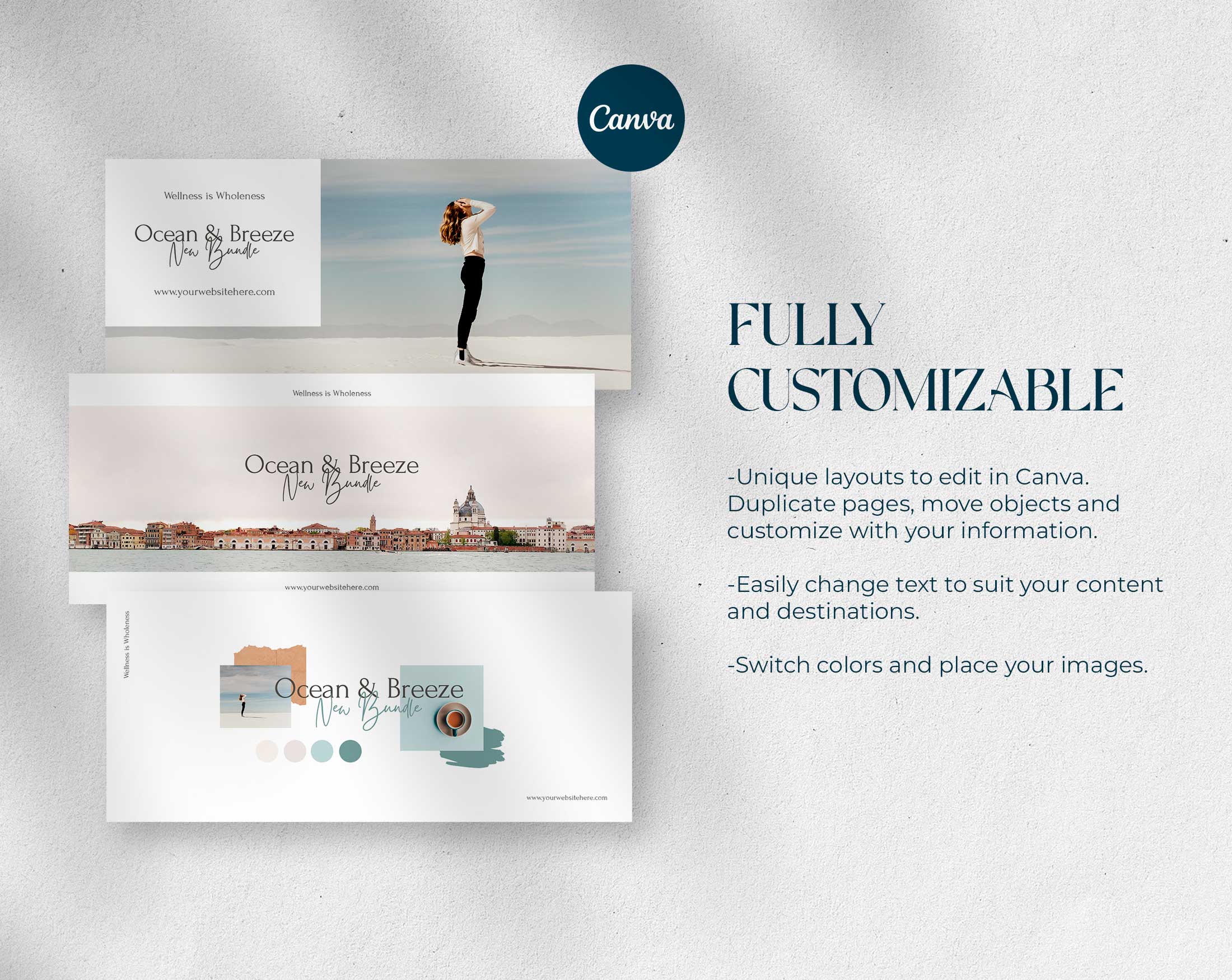 Online Coaching Templates Ocean and Breeze Social Media Banners ...