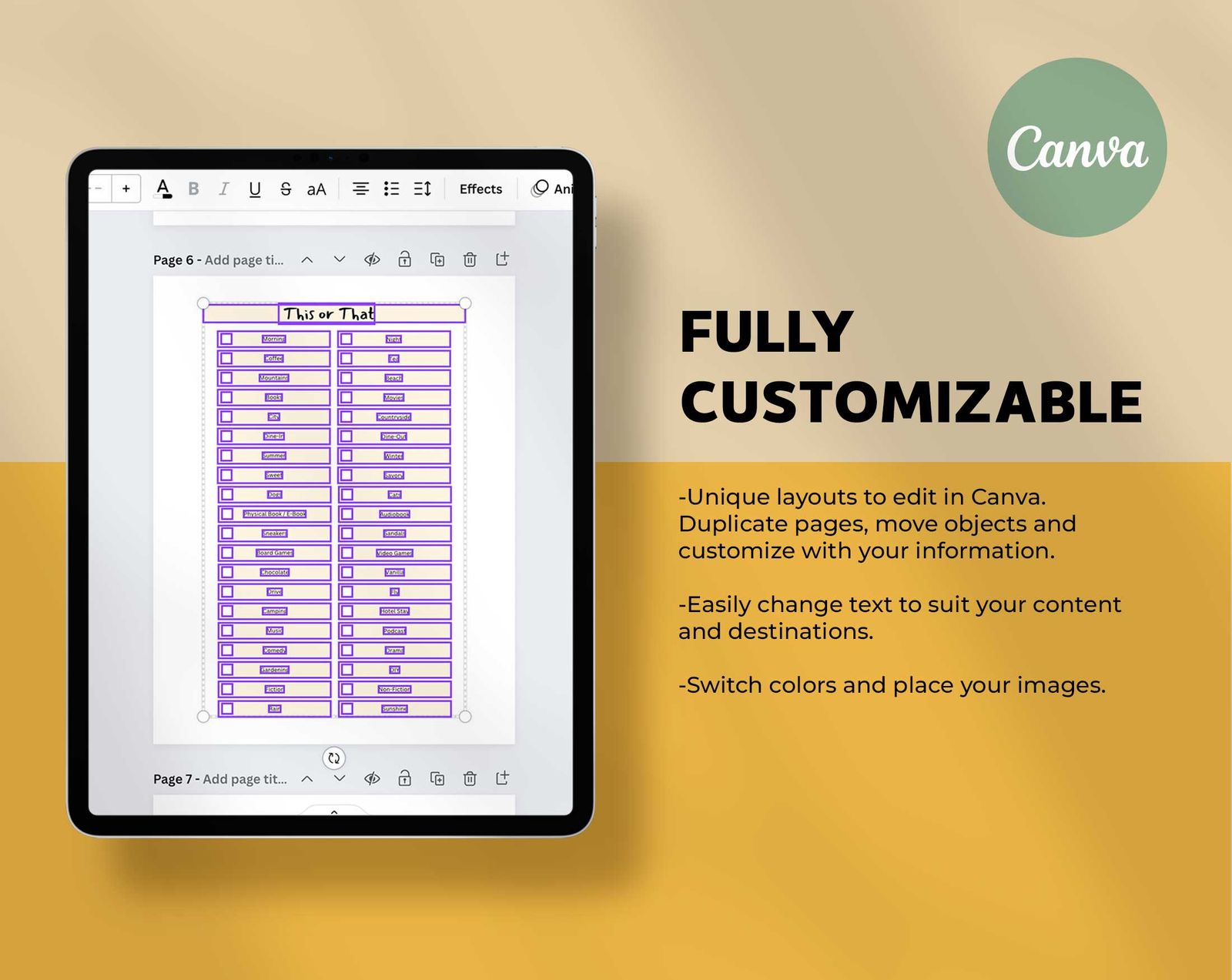 25 Conversation Starters & Icebreakers Canva Template | Digital ...