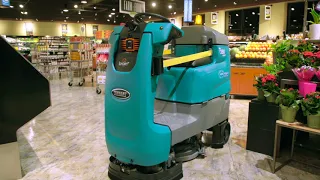 Tennant T380 AMR Robotic Scrubber with BrainOS Clean Suite Overview ...