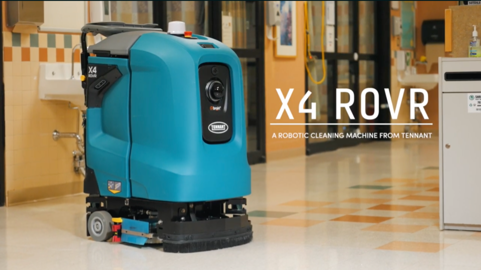 Healthcare Facilities: Tennant X4 ROVR with BrainOS Clean Suite - Brain ...