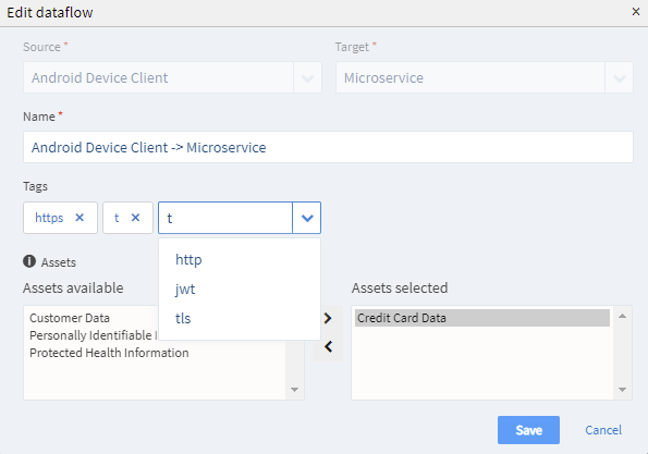 New Dataflow Library in IriusRisk v4.6