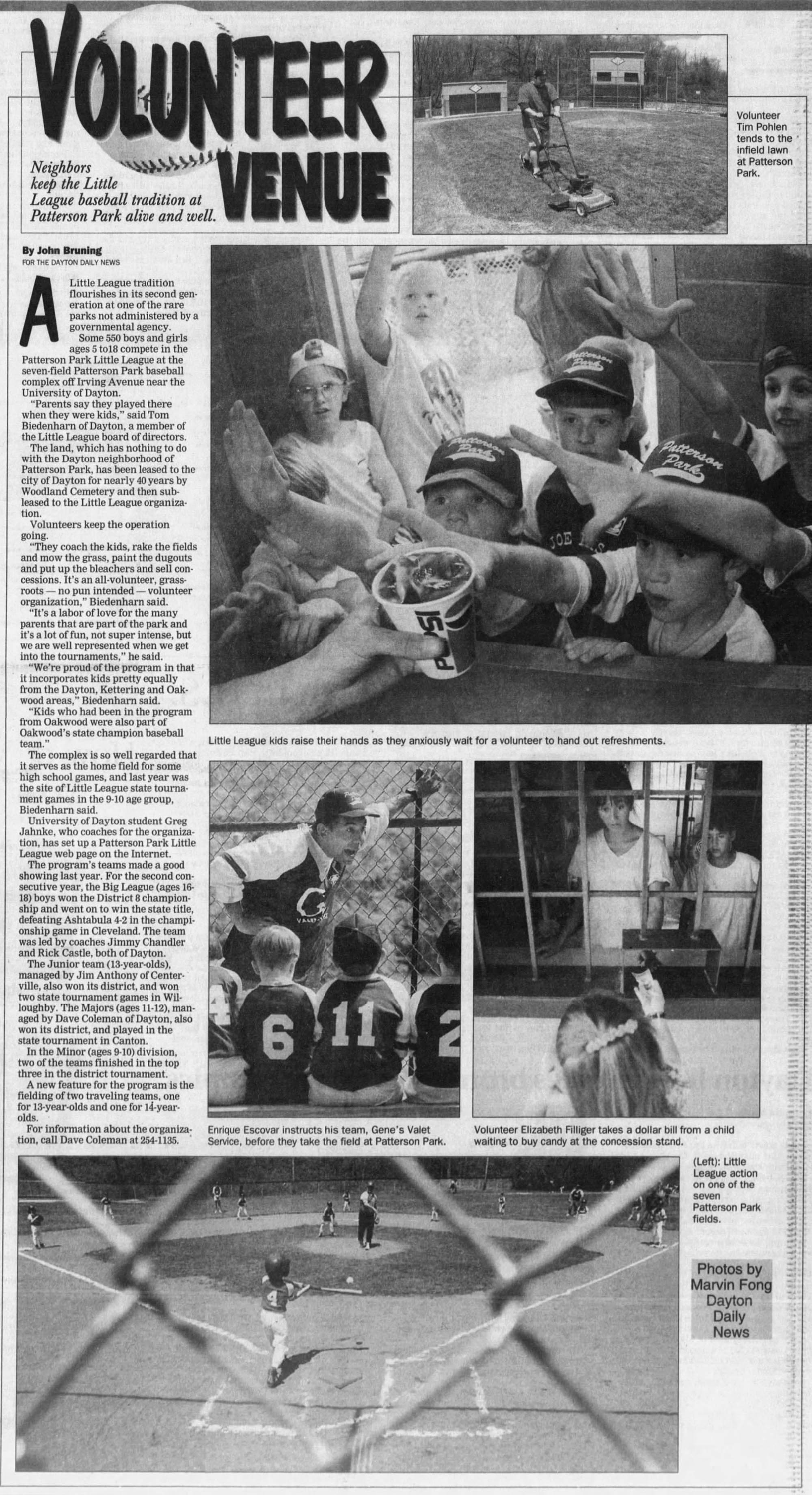 The History of Patterson Park - Patterson Park Youth Baseball and ...