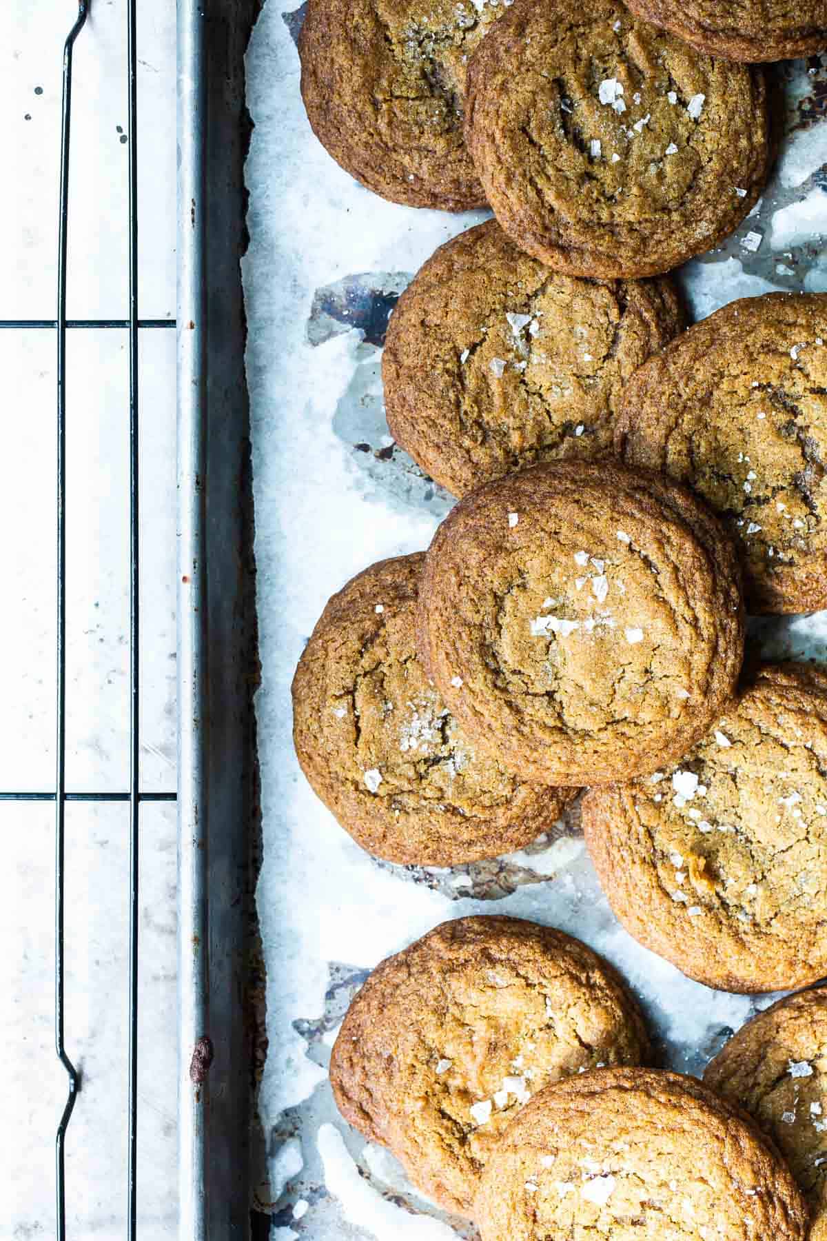 Soft and Chewy Molasses Cookies - Foodness Gracious