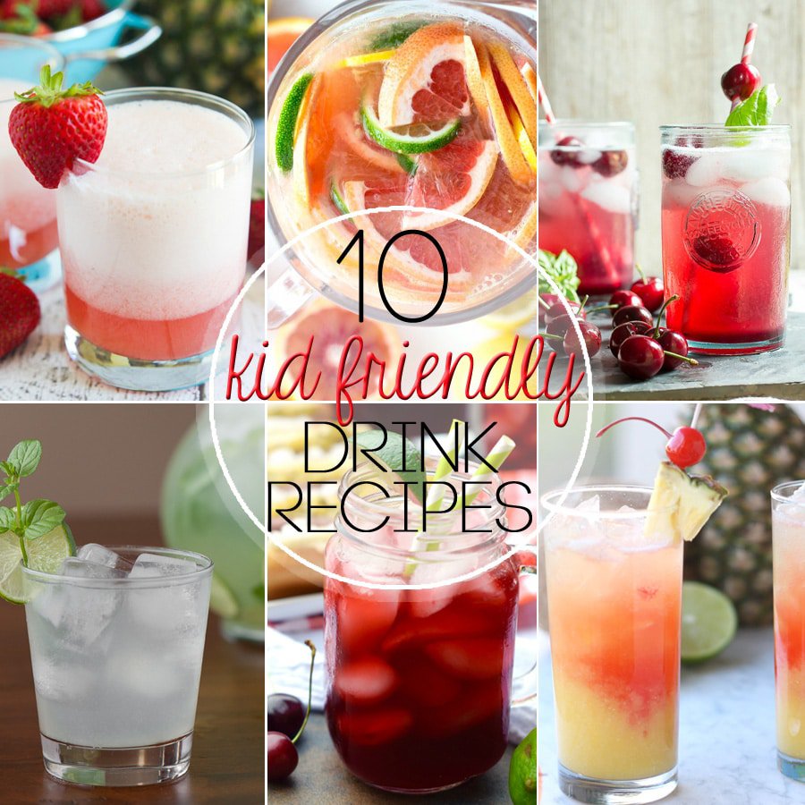Ten Fantastic Kid Friendly Drinks - Foodness Gracious