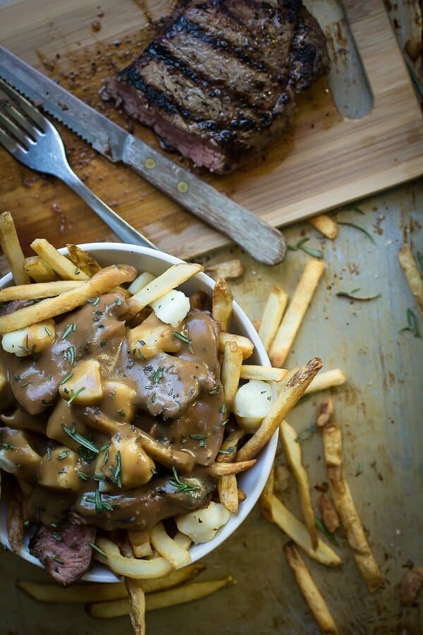New York Steak Poutine - Foodness Gracious