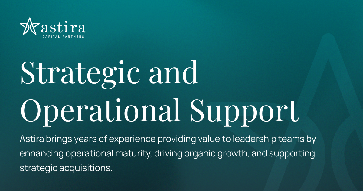 Value Creation | Astira Capital Partners