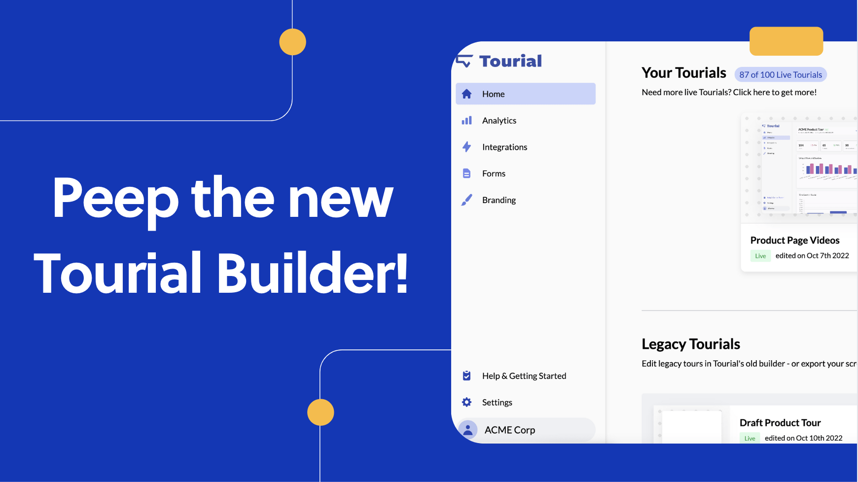 Announcing our New Builder! - Tourial