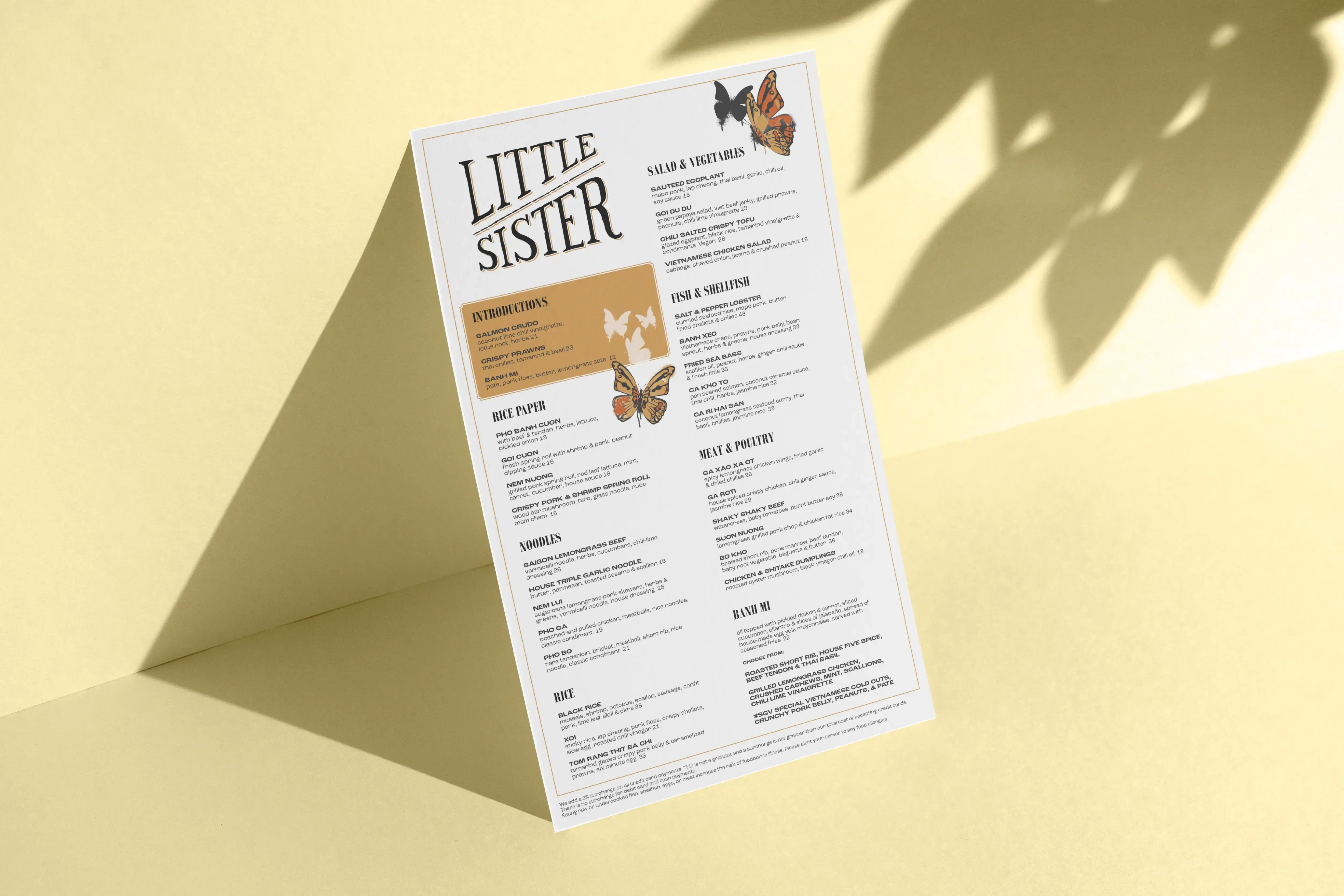 Flapjack | Custom Restaurant Menu Design