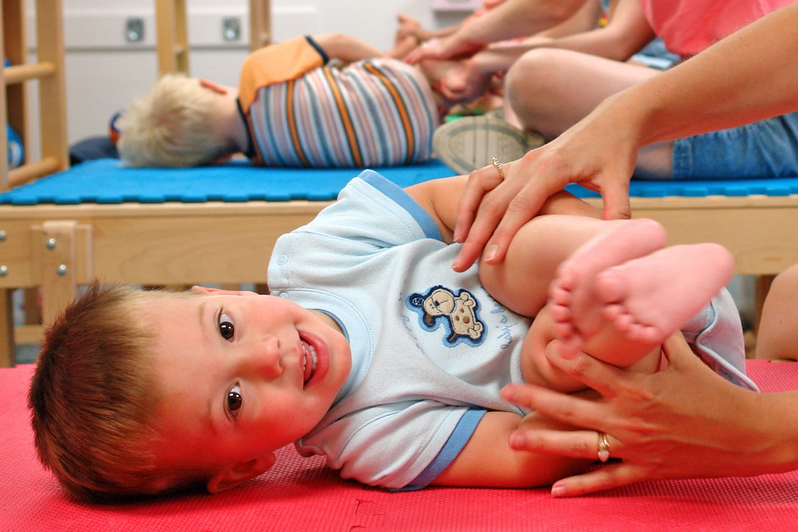 Caregiver and Child - Conductive Learning Center