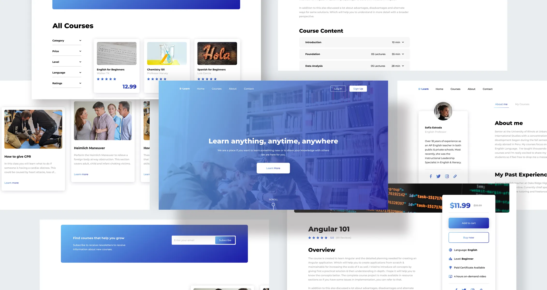 Online Learning Case Study