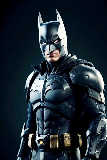 Cyberpunk Batman- AI image of the day on SamurAI