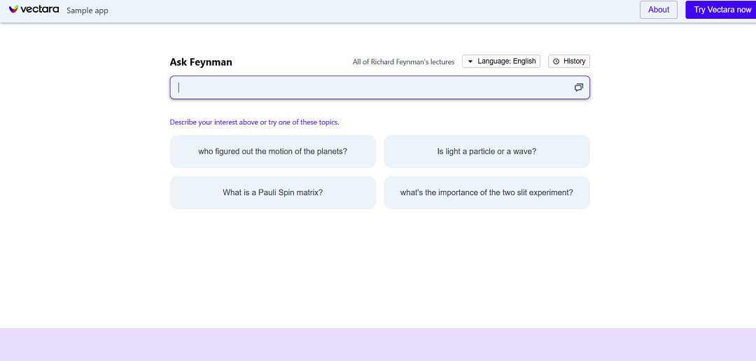 Ask Feynman - Best AI apps of 2024