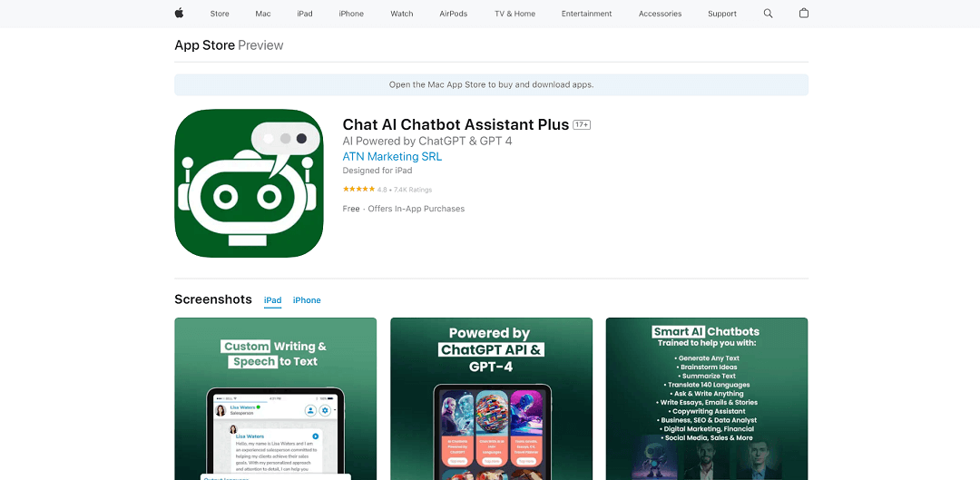 ChatAI - Best AI apps of 2024