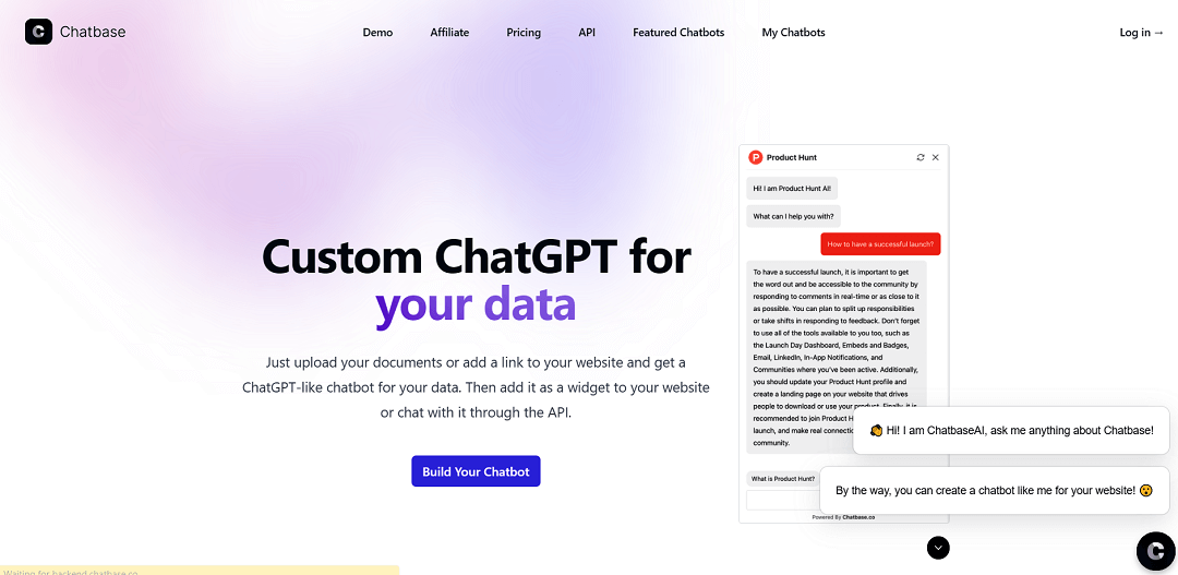 Chatbase - Best AI apps of 2024