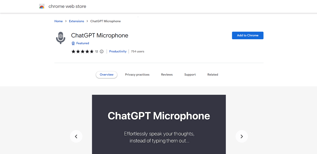 ChatGPT Microphone - Best AI apps of 2024
